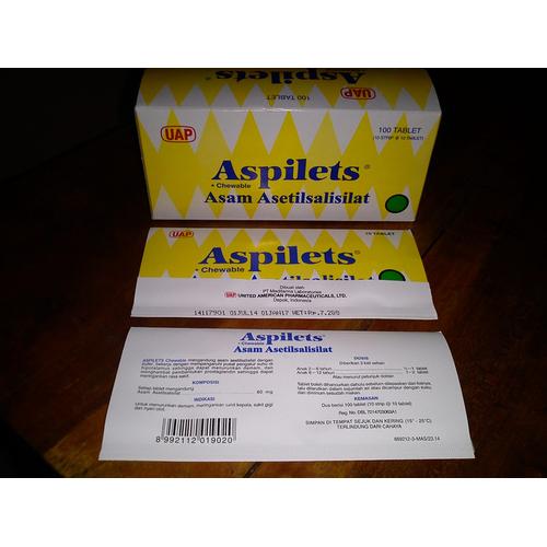 Jual ASPILETS - Kota Depok - Apotek Berlian Farma | Tokopedia