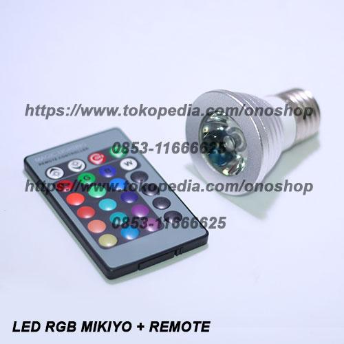 Jual LED RGB MIKIYO + REMOTE - Jakarta Barat - ONO SHOP | Tokopedia