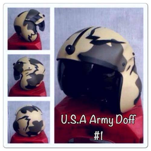 Jual HELM PILOT ARMY - Kota Surakarta - Helm Retro Custom | Tokopedia