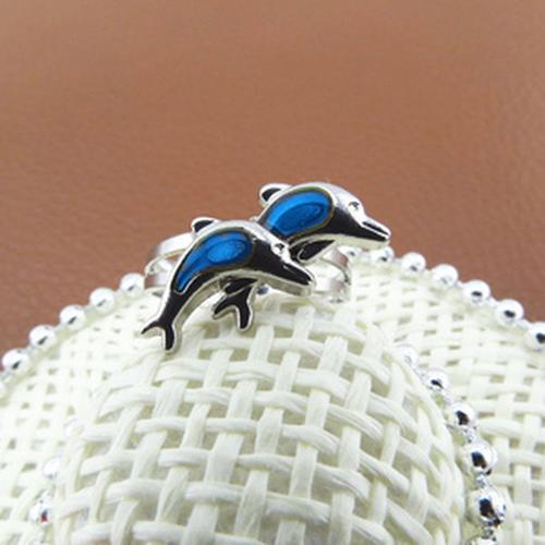 Jual dolphin shape mood ring cool,cheap,& unique ring, the best ...