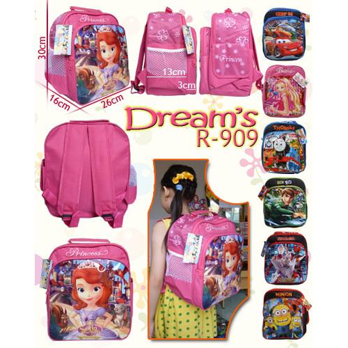 Jual Tas Sekolah Ransel Sofia, Minion, Barbie, Ben 10, Cars, Thomas ...