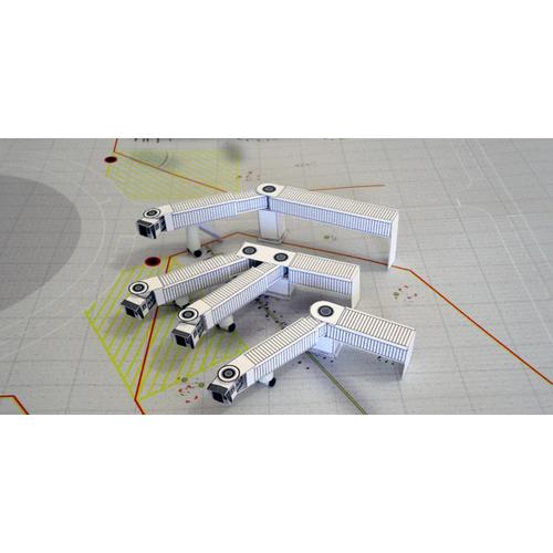 Jual Paper Diorama Airport Jetways 3 Ways Pesawat Skala 1:500/ Panjang ...