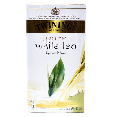 Jual TEH PUTIH 25 SACHET - Pure White Tea 37.5 gr - Twinings Of London ...
