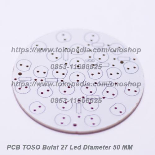 Jual PCB Led TOSO Bulat 27 LED 50 MM - Jakarta Barat - Ono Shop | Tokopedia