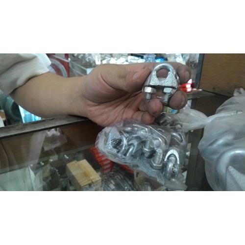Jual klem sling tali besi pengikat tali besi di tembok atau lantai M 12 ...