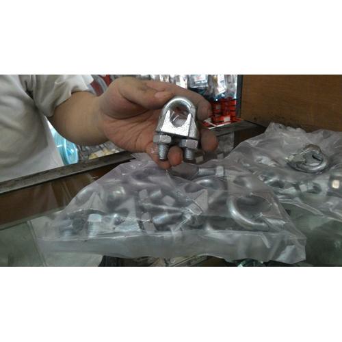 Jual klem sling tali besi pengikat tali besi di tembok atau lantai M 10 ...