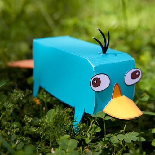Jual Perry the Platypus 3D Papercraft - Kab. Garut - Magnum Paper Craft ...