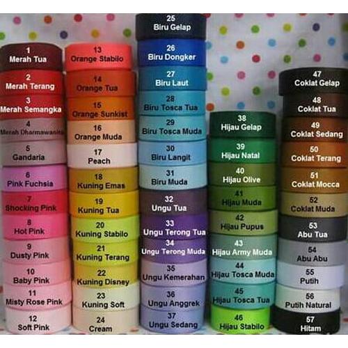 Jual pita grosgrain 2,5cm - Kota Surakarta - zie bahan accessories ...