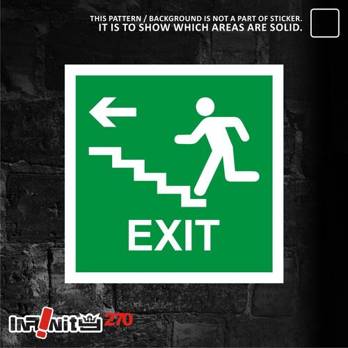 Jual sticker safety sign K3 IMPA tangga keluar darurat WSCKP-040 - Kota ...