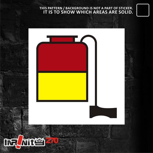 Jual sticker safety sign K3 IMPA portable foam applicator unit WSCKP ...