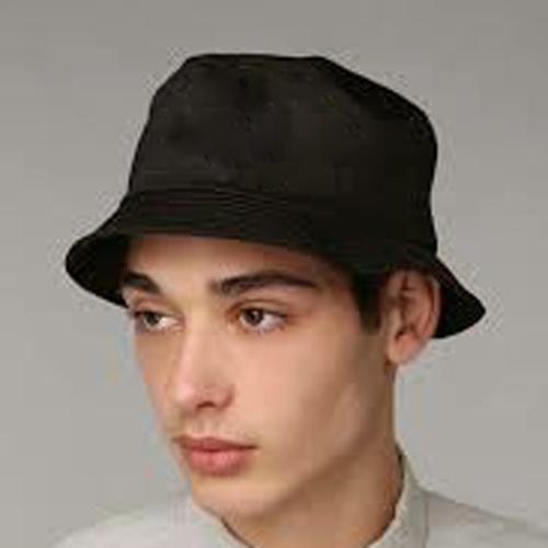 Jual Topi bucket hat polos hitam bahan dobel - Hitam - Kota Bandung ...