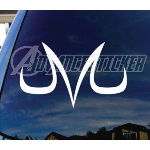 Jual (stiker) sticker mobil dragon ball z vegeta majin logo - Kab ...