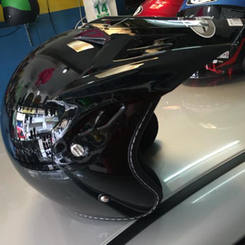 Jual Helm Cross Trail Retro PC19 - Black - Kota Bandung - Mr Kiasu ...