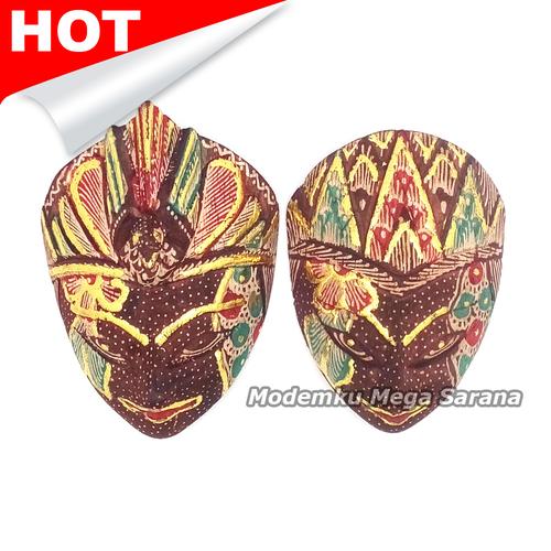 Jual Topeng Kayu Batik Rama Shinta Micro 10x8x4 cm Prodo - Kab. Sleman ...