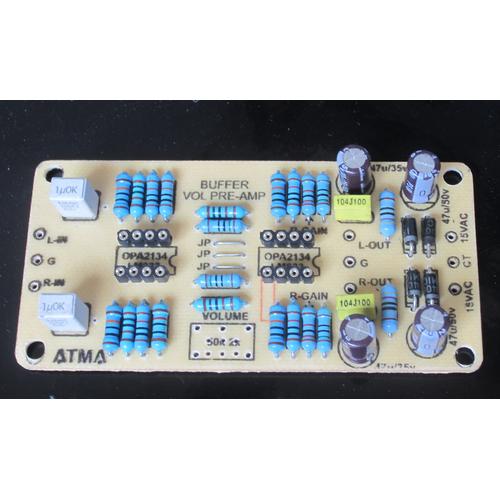 Jual 3in1 Pre-amp Buffer Volume Control utk DAC, Gainclone & Ampli ...