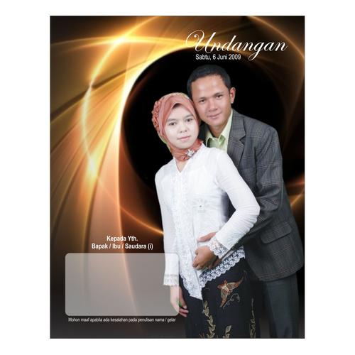 Jual Cetak Undangan Pernikahan Art Paper Full Color 15x19 cm - Kab ...