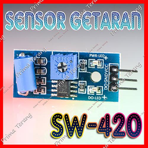 Jual SW-420 Sensor Getaran Alarm Gempa Vibration SW420 Arduino Module ...