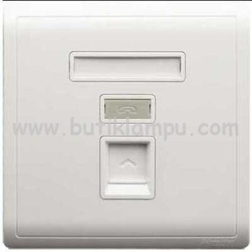 Jual Outlet kabel data RJ 45 schneider pieno putih - Kota Bandung ...