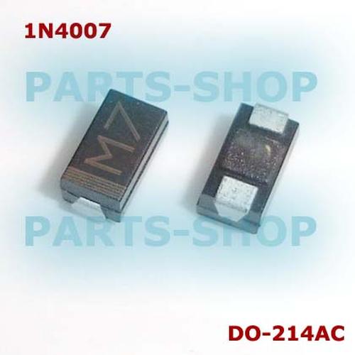 Jual SMD Dioda 1N4007 1A 1000V Diode IN4007 Silicon Rectifier 1 A 40 V ...