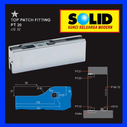 Jual Pintu Kaca / Top Patch Fitting SOLID PT 20 - Jakarta Barat ...