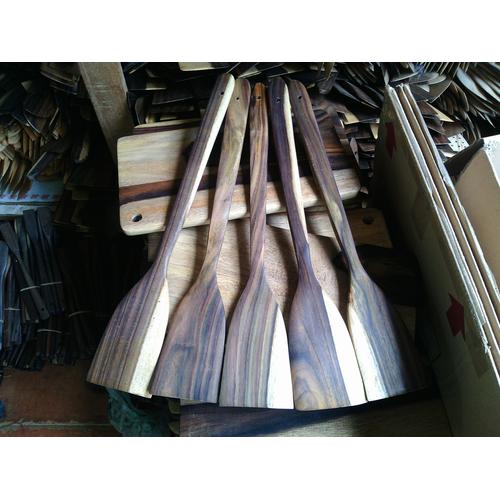 Jual Sutil/Sendok/Sodet/Spatula Kayu Sonokeling P50 Jumbo - Stil Mahoni ...