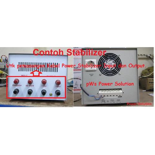 Jual KABEL POWER STABILIZER INPUT DAN OUTPUT 3 OUTLET - Jakarta Pusat ...