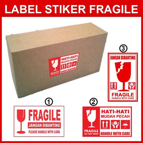 Jual STICKER FRAGILE | STIKER FRAGILE UNTUK PAKET PENGIRIMAN - Kab ...