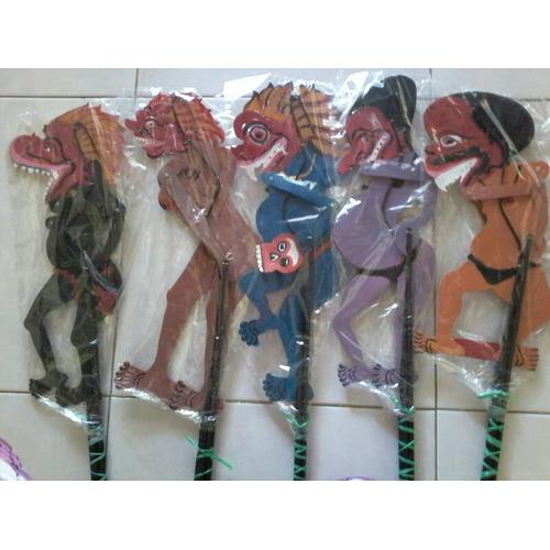 Jual 1 set wayang setan dari kulit sapi asli ukr 40cm - Kab. Bantul ...