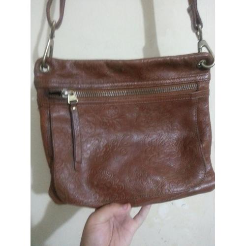 Jual Tas Fossil Xbody Kulit warna Coklat Second Murah Ori - Kota Bekasi ...
