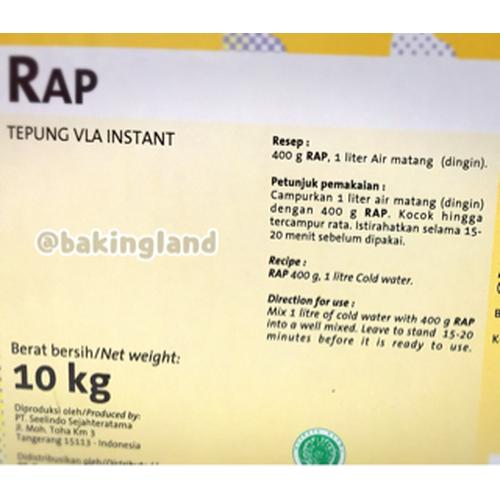 Jual RAP tepung vla instant - Jakarta Timur - Toko bahankue Bakingland ...