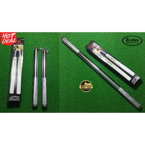 Jual Nunchaku double stick Besi Silver Chrome bisa jadi Baton - Jakarta ...