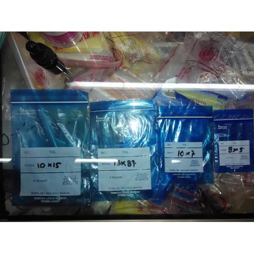 Jual Klip Obat Ukuran 15x10 (1 pack isi 100 lembar) - Jakarta Barat ...