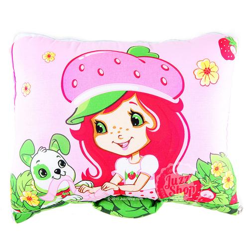 Jual JuzzShop Bantal Selimut Mini Strawberry Shortcake JSBM042 - Pink ...