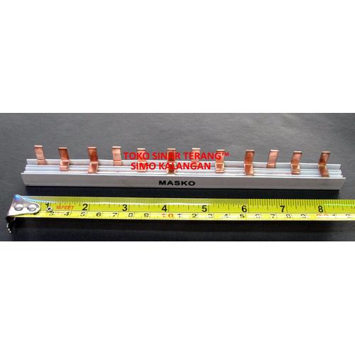 Jual Busbar SISIR MCB 3P Pas/ MCB BAR Type PIN Listrik 3 Phase Fase ...