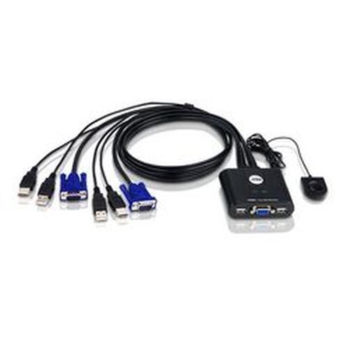 Jual Aten CS22U - 2 Port USB Cable KVM Switch - Jakarta Pusat - Elbion ...