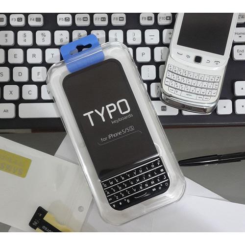 Jual Typo Case iPhone 5/5s Black (LED Keyboard Like BlackBerry) - Kota ...