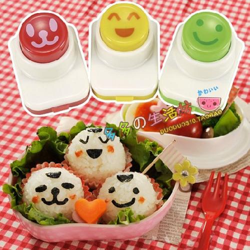 Jual Nori Puncher - 3 Face Food Mold Vegetable Cutter Cetakan Bento ...