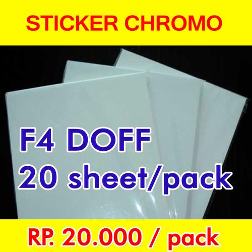 Jual Sticker Chromo - DOFF - Kota Medan - Sprint Shop | Tokopedia