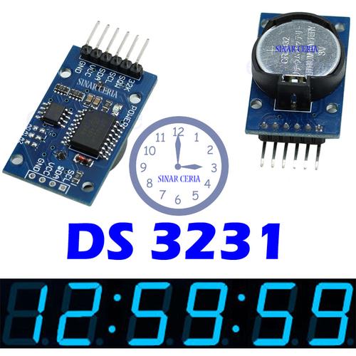 Jual RTC DS3231+ IC AT24C32 Real Time Clock Module for Arduino ...