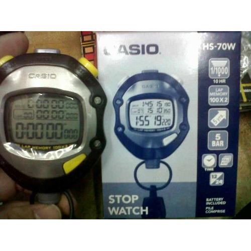 Jual STOP WATCH CASIO HS 70W - Jakarta Utara - OFFICE-ONE | Tokopedia