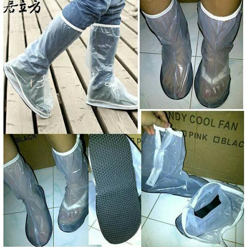 Jual Jas hujan Sepatu / Shoes cover Pvc/Pelindung sepatu dari hujan ...