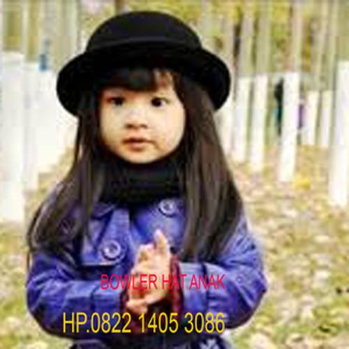 Jual topi anak bowler hat topi chaplin topi bulat caplin - Hitam - Kab ...
