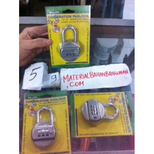 Jual gembok padlock gembok tombol gembok kombinasi - Kota Depok - Toko ...