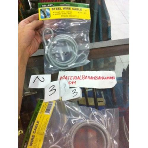 Jual kabel baja kabel besi 6 feet 1,8 meter - Kota Depok - Toko Citra ...