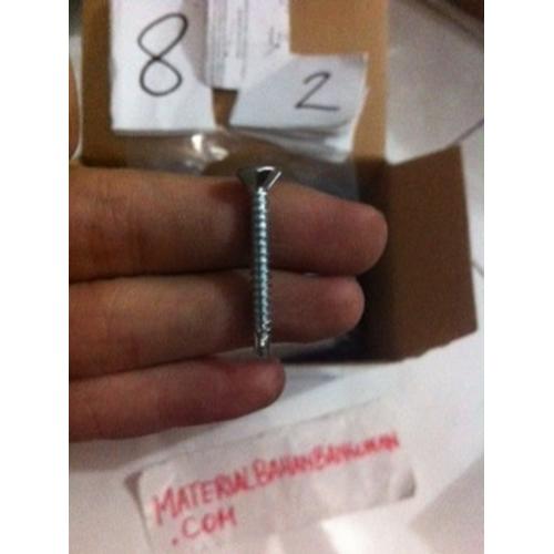 Jual skrup sekrup reng baja ringan / holo 1 1/4 inch diameter kpala 0,7 ...