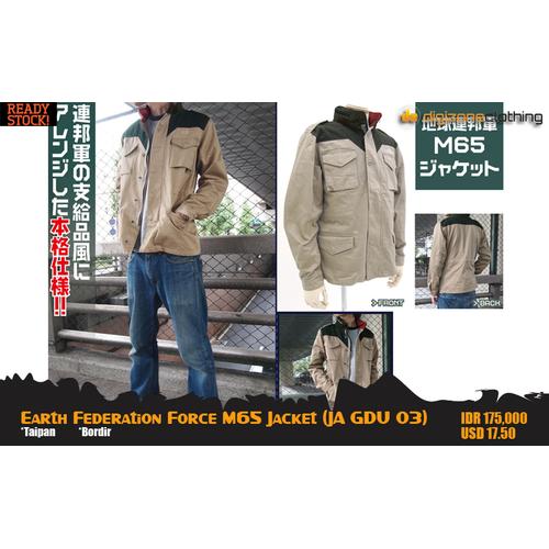 Jual Earth Federation Force M65 Jacket (Jaket Anime Gundam) - 4XL ...