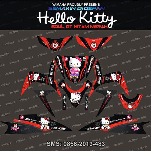 Jual Stiker Striping Yamaha Mio Soul-gt-hello-kitty Spec B - Kota Depok ...