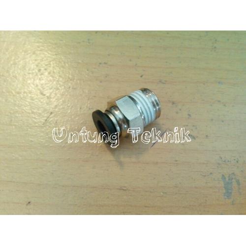 Jual Nepel Selang Air brush / Fitting Pneumatic Selang PU 6mm x 1/4 ...