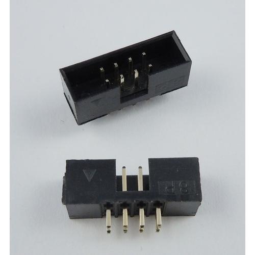 Jual 2X4 Pin IDC Box Header - 8P Socket Male Connector - Kota Bekasi ...