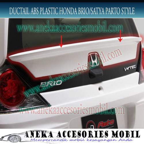 Jual Ducktail ABS Plastik Mobil Honda Brio Parto Style - Kota Tangerang ...